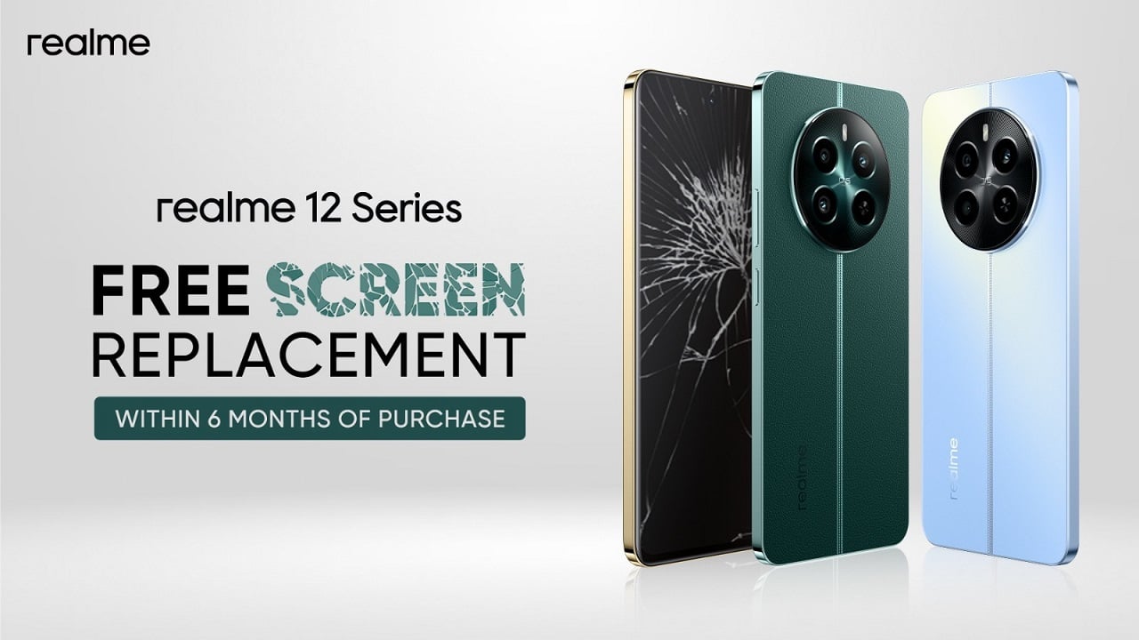realme Introduces Comprehensive Screen Care Protection for Its 12 ...