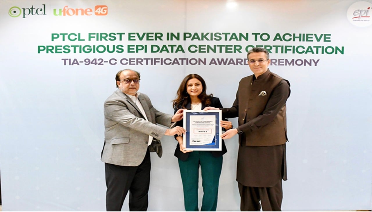 PTCL first ever in Pakistan to achieve prestigious EPI Data Center ...